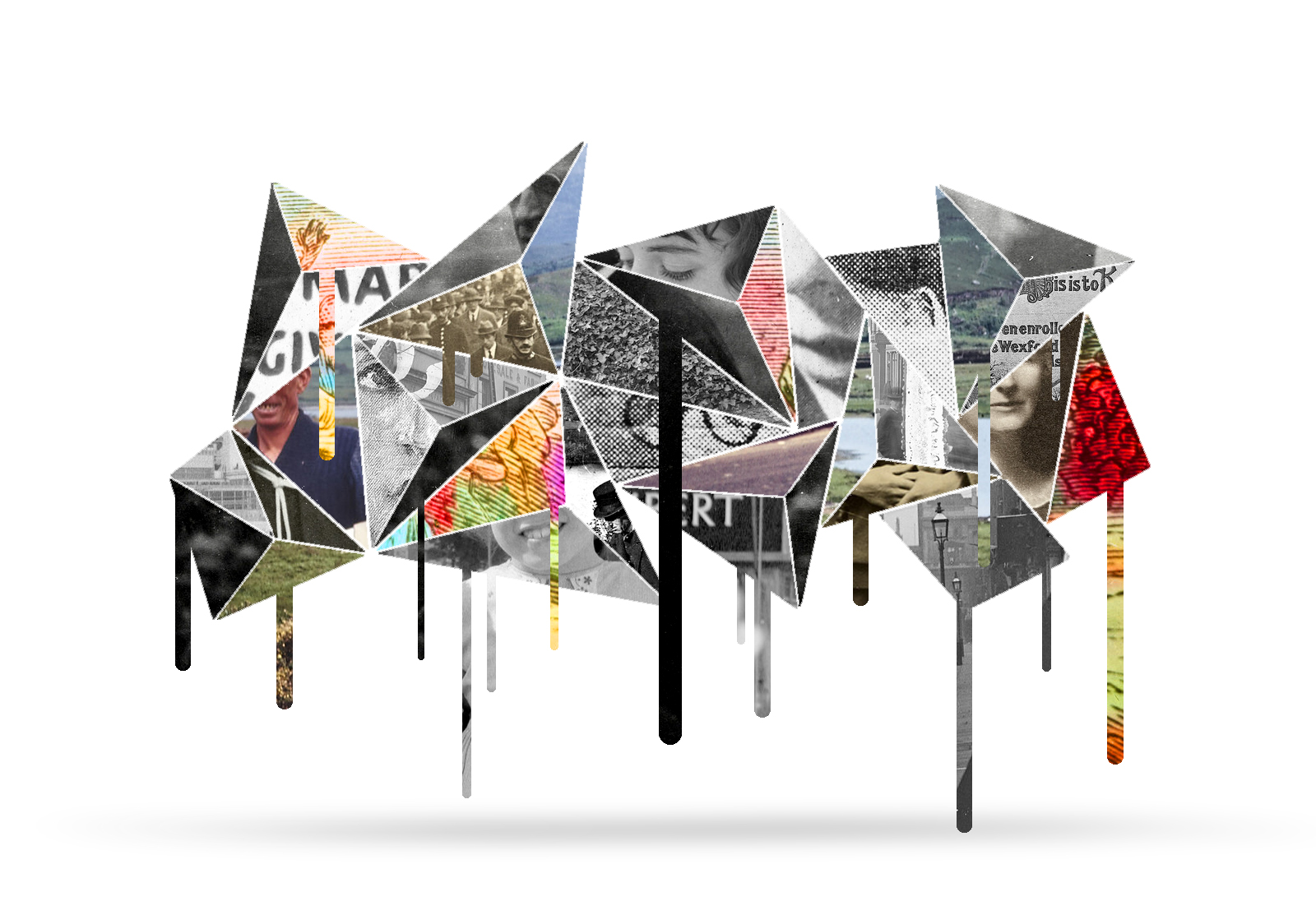 Ryan Doran Design | Dripping Collage